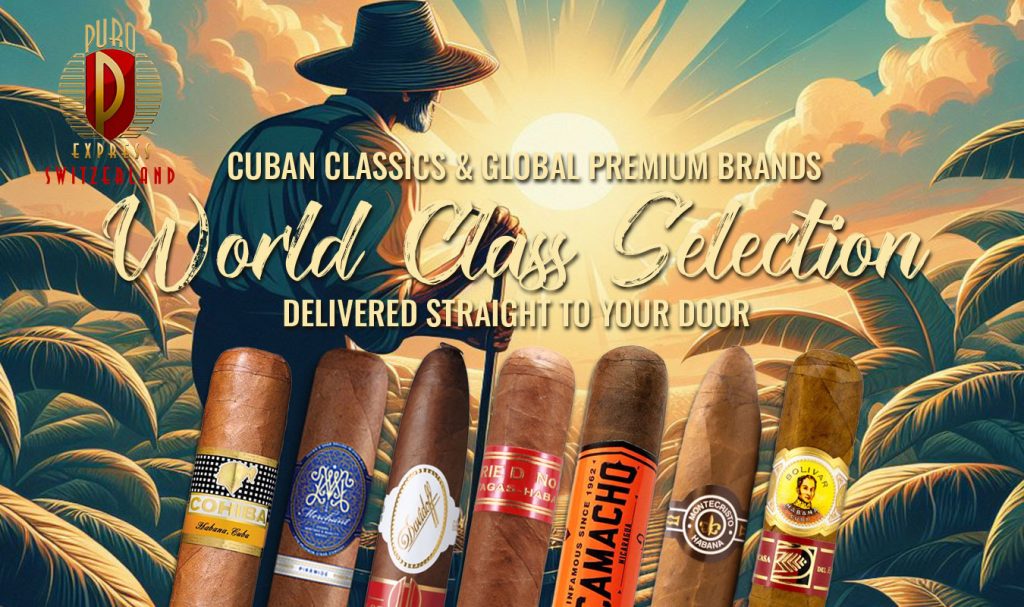 Cigares cubains en Suisse.